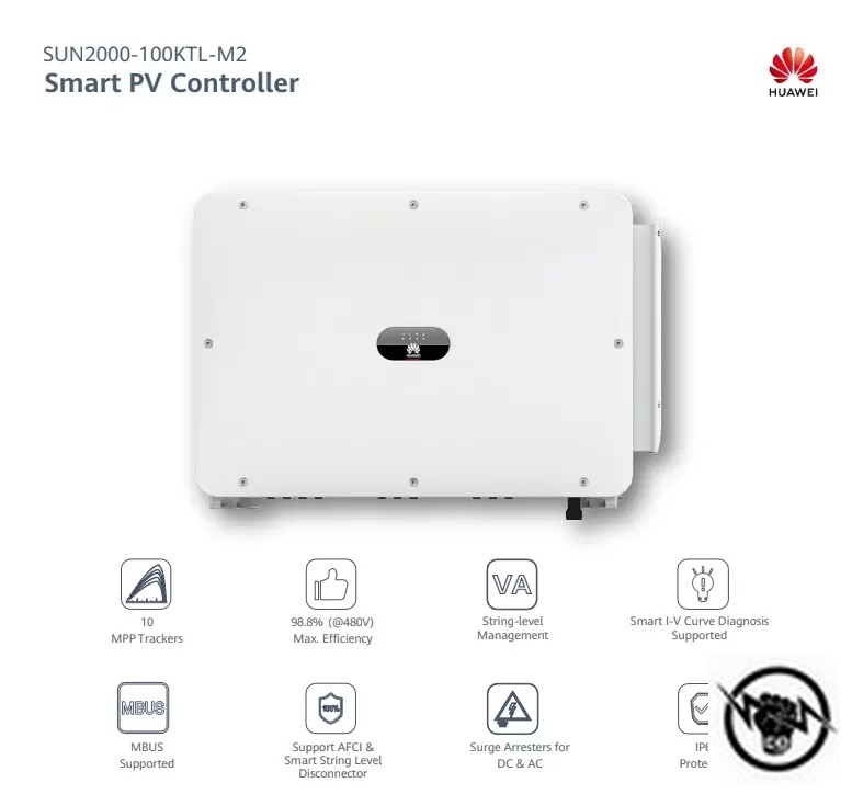 HUAWEI SUN2000-100KTL-M2 100KW - Онлайн Магазин за Електротехника ...